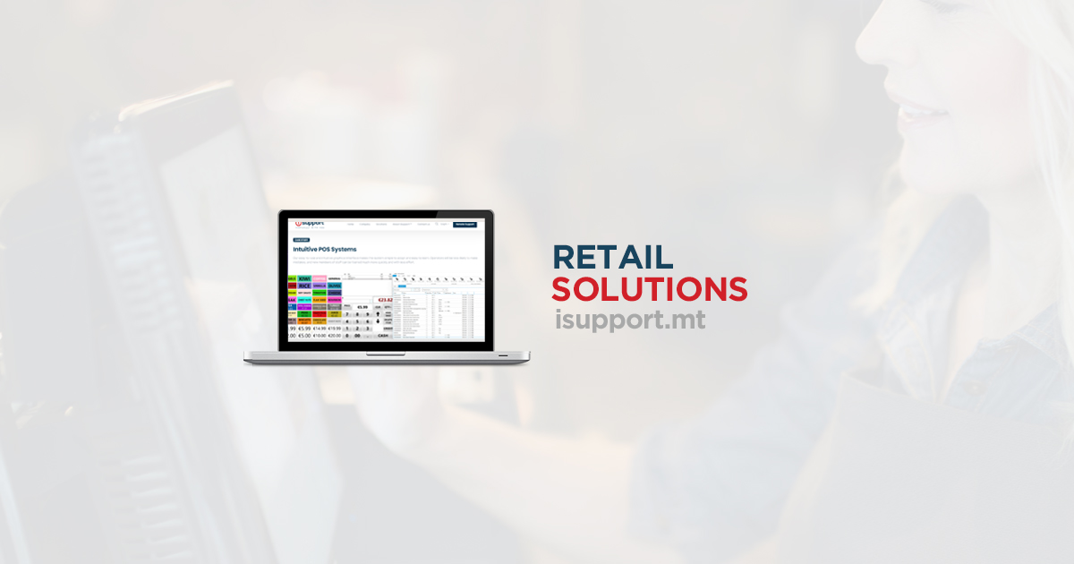 Retail Solutions, POS Systems, Cashless Systems - iSupport Malta